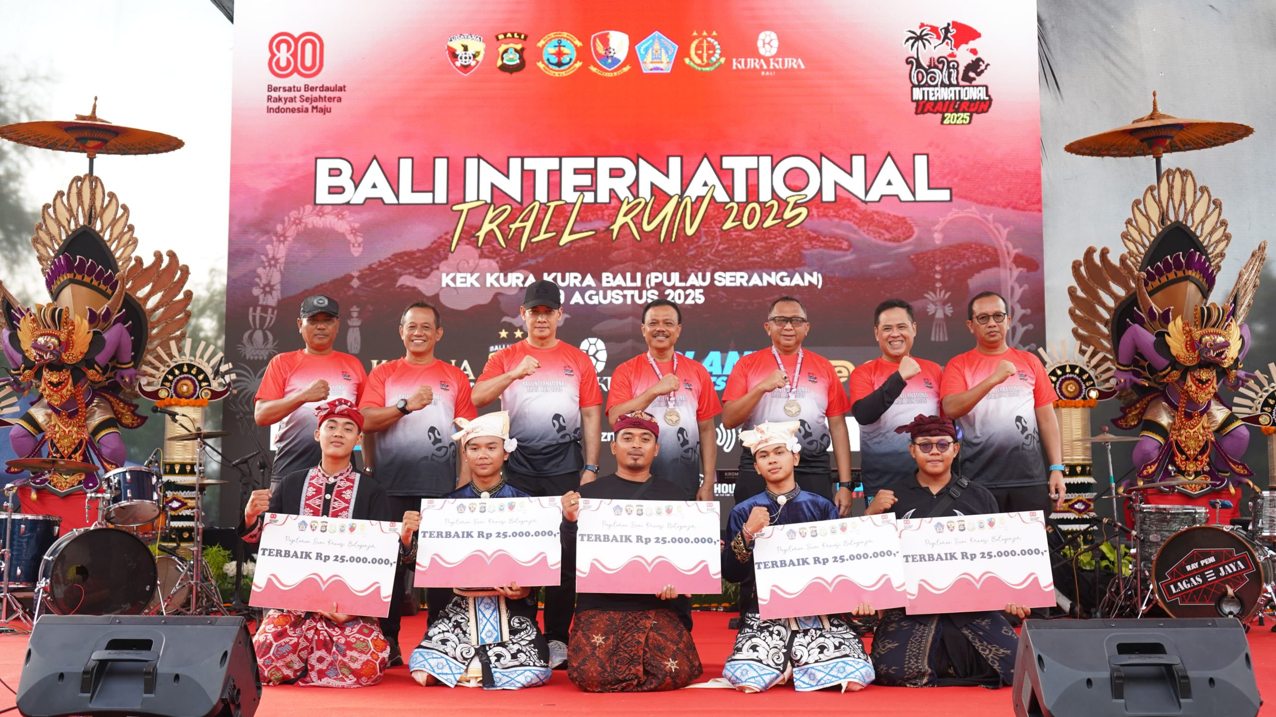 Sekda Dewa Made Indra Bersama Ribuan Runners Lari 5K di Bali ...